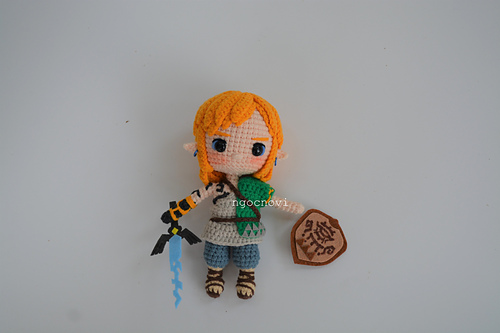 Ravelry: Crochet Link -The Legend of Zelda pattern by ngoc novi
