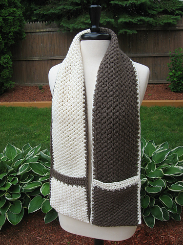 Ravelry: Hot Chocolate and Vanilla Swirl Hat and Scarf Set pattern by ...