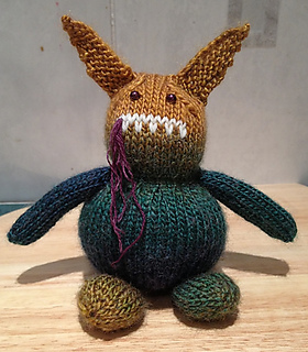 Ravelry: Stash Monster Knit pattern by iamknitting designs