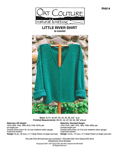 Ravelry: Oat Couture PH614 - patterns