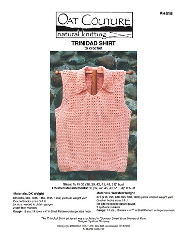 Ravelry: Oat Couture PH616 - patterns