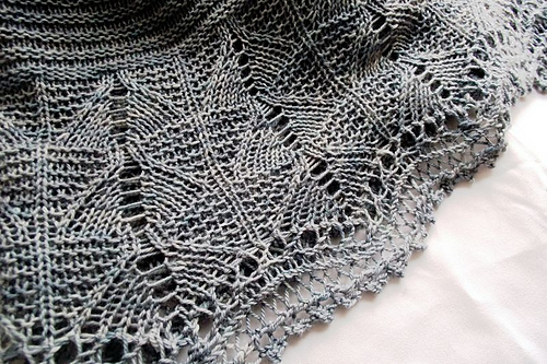 Ravelry: water's edge shawl pattern by Lori Law