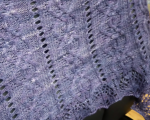 Ravelry: wireless shawl pattern by Lori Law
