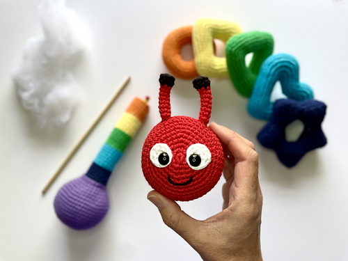 Ravelry: Caterpillar Stacking Toy pattern by Lindsey Roe