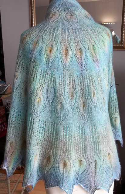 Ravelry: oftroy's Peacock Wedding Shawl