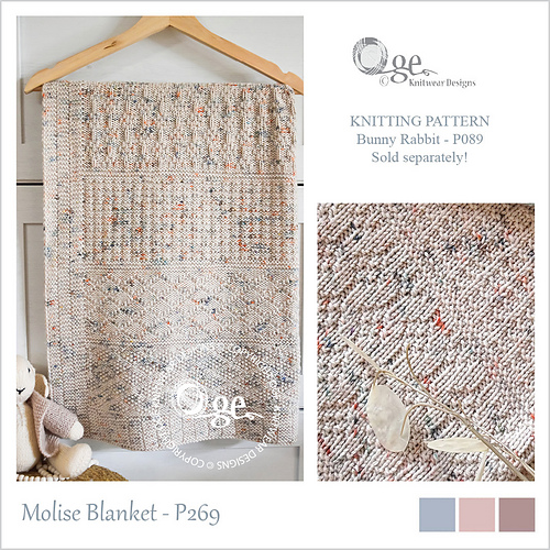 Ravelry: Molise Blanket - P269 pattern by OGE Knitwear Designs