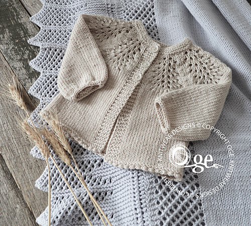 Ravelry: Whispers Cardigan– P195 pattern by OGE Knitwear Designs