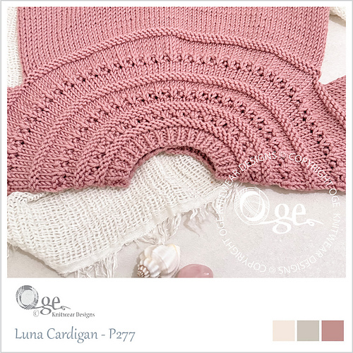 Ravelry: Luna Cardigan - P277 pattern by OGE Knitwear Designs