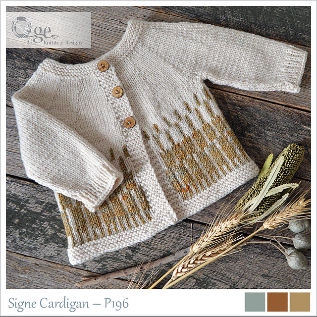Ravelry: Signe Cardigan – P196 pattern by OGE Knitwear Designs