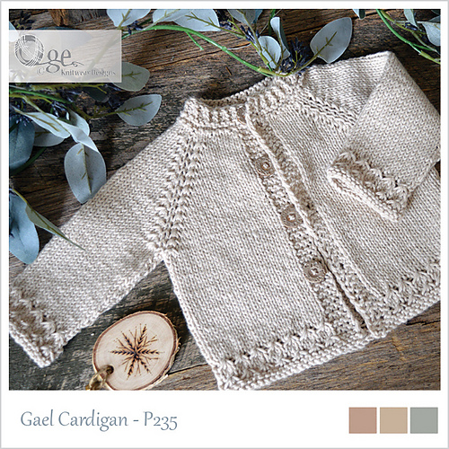 Ravelry: Gael Cardigan - P235 pattern by OGE Knitwear Designs