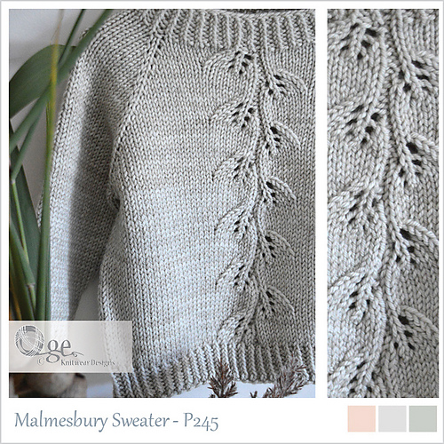 Ravelry: Malmesbury Sweater - P245 pattern by OGE Knitwear Designs