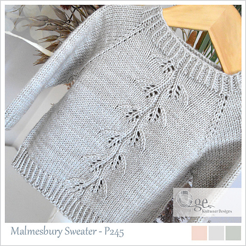 Ravelry: Malmesbury Sweater - P245 pattern by OGE Knitwear Designs