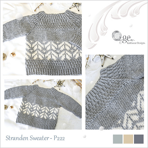 Ravelry: Stranden Sweater P222 pattern by OGE Knitwear Designs