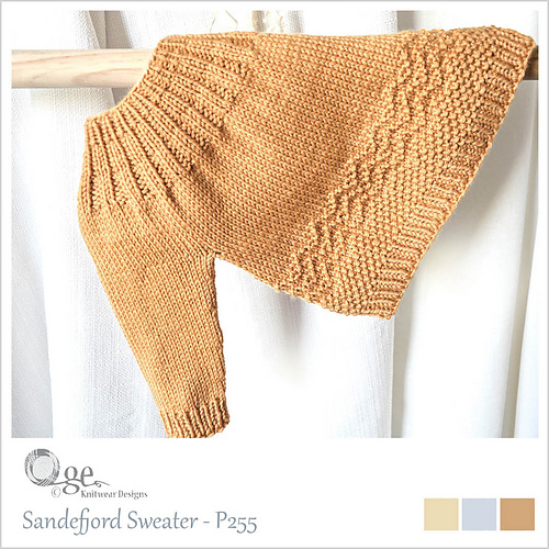 Ravelry: Sandefjord Sweater - P255 pattern by OGE Knitwear Designs