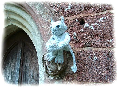 Ravelry: Simon the Baleful Gargoyle pattern by Georgina Manvell