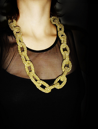 Ravelry: Chain Link Necklace pattern by Olga Buraya-Kefelian