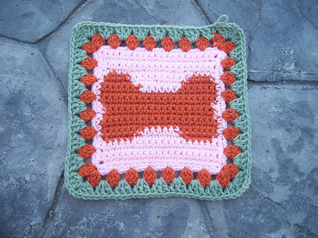 Ravelry: Dog Bone Chart pattern by The Lady Wyvern