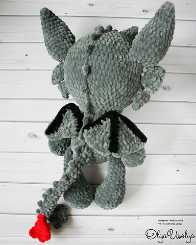 Ravelry: The kindest Dragon pattern by Olya Usoltseva