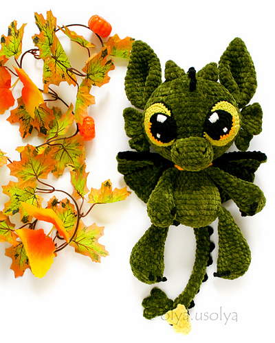 Ravelry: The kindest Dragon pattern by Olya Usoltseva