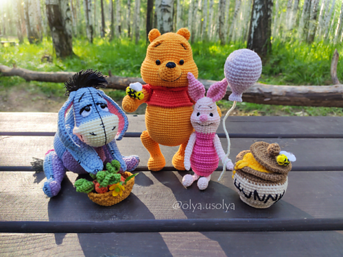 Ravelry: Winnie the Pooh pattern by Olya Usoltseva