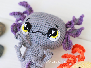 Ravelry: Axolotl Finn pattern by Olya Usoltseva
