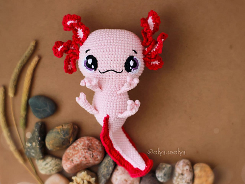 Ravelry: Axolotl Finn pattern by Olya Usoltseva