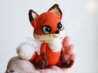 Ravelry: Goldie the Fox pattern by Olya Usoltseva