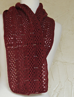 Ravelry: omiegosh's Festive Irish Mesh Cowl