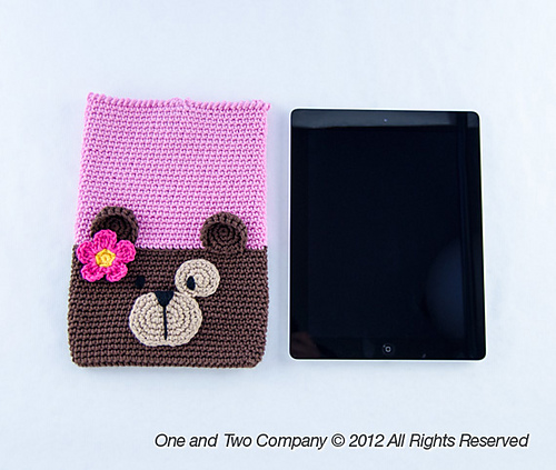 Ravelry: Bear Ipad Case pattern by Carolina Guzman