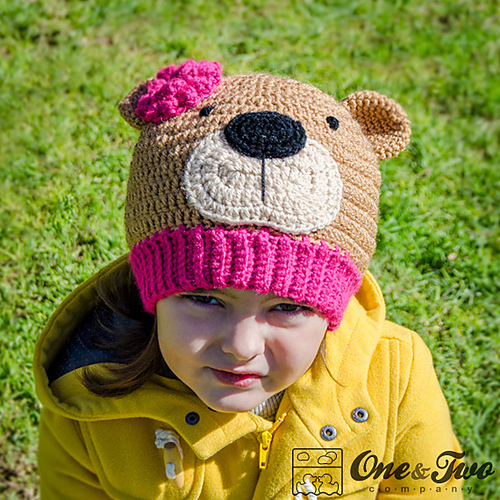Ravelry: Teddy Bear Hat pattern by Carolina Guzman