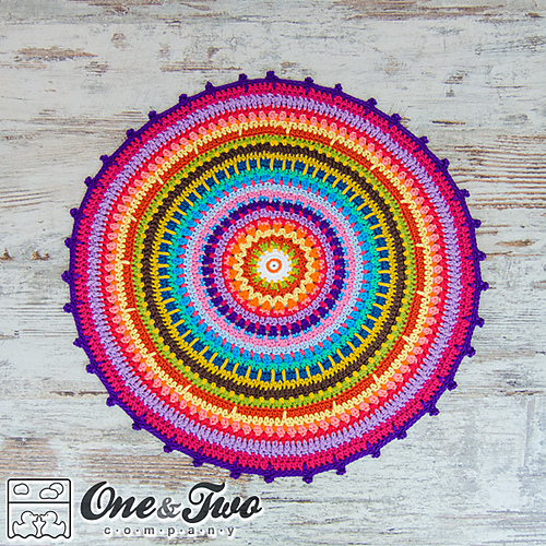 Ravelry: Colorful Rug pattern by Carolina Guzman