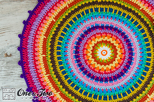 Ravelry: Colorful Rug pattern by Carolina Guzman
