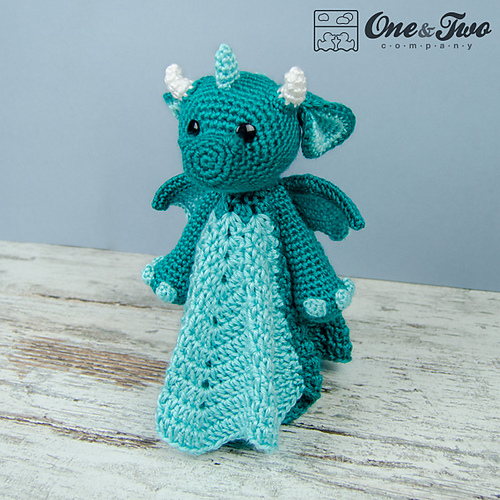 Ravelry: Felix the Baby Dragon lovey pattern by Carolina Guzman