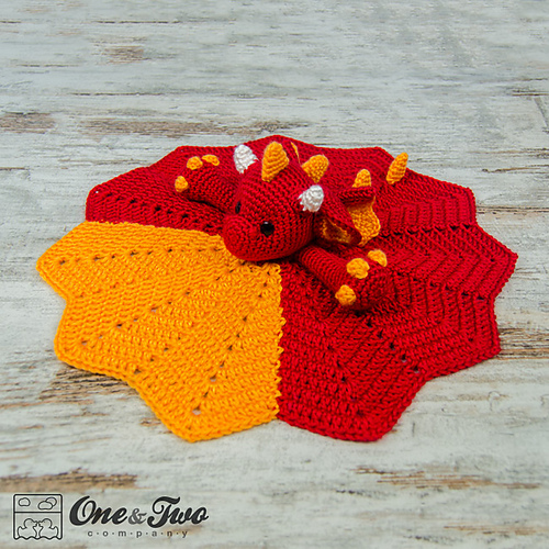 Ravelry: Felix the Baby Dragon lovey pattern by Carolina Guzman