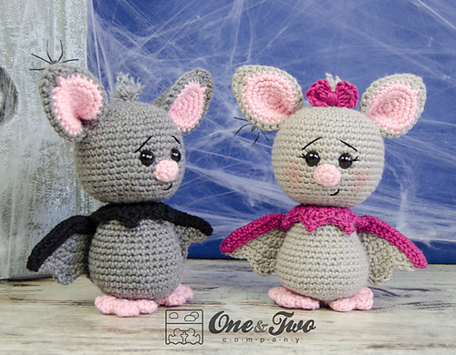 Ravelry: Brook the Tiny Bat Amigurumi pattern by Carolina Guzman