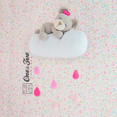 Ravelry: Sweet Dreams Bear Mobile pattern by Carolina Guzman