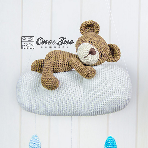 Ravelry: Sweet Dreams Bear Mobile pattern by Carolina Guzman