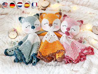 Ravelry: Remy the Fox Minilovey pattern by Carolina Guzman