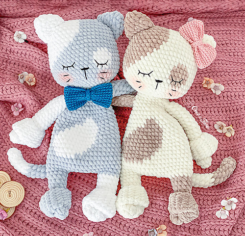 Ravelry: Millie the Kitty Cuddler Amigurumi pattern by Carolina Guzman