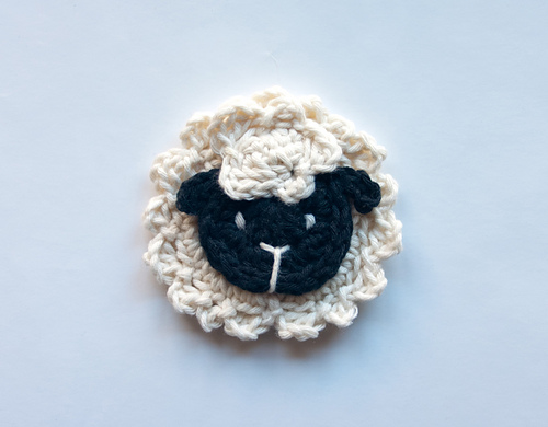 Ravelry: Sheep Applique pattern by Carolina Guzman