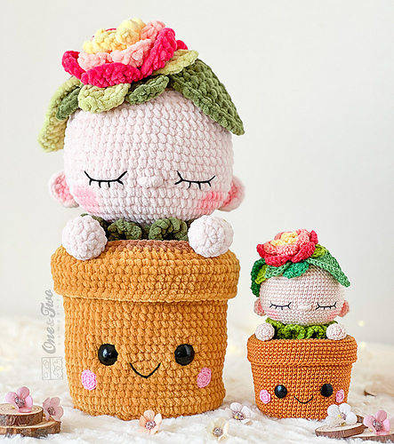 Ravelry: Sun and Shine the Plant Babies Amigurumi pattern by Carolina ...