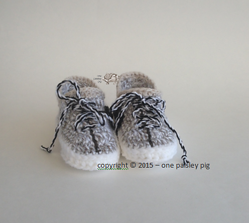 Ravelry: Yeezy Boost 350 Inspired Baby Shoes pattern by Paisley