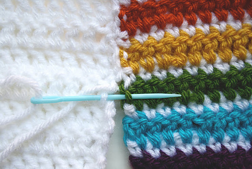 Ravelry: Crochet Rainbow Cake Slice pattern by Meredith Crawford