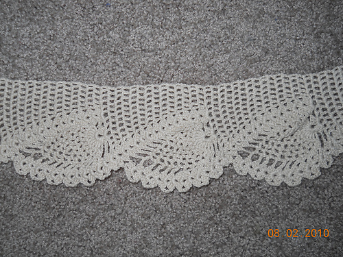 Ravelry: Pineapple Crochet Edging (#16) pattern by Rita Weiss