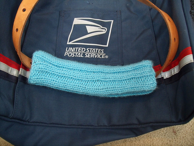 Ravelry: USPS Shoulder Strap Pad Cozy pattern by Anne Pickering
