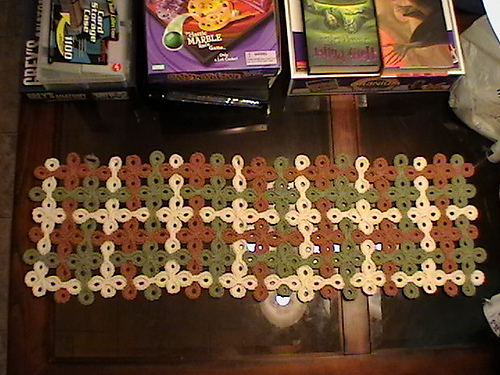 Ravelry: Woven Shell Table Runner pattern by Terry Day