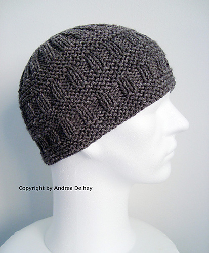 Ravelry: Scrap Metal Hat pattern by Andrea Delhey