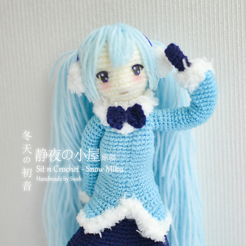 Ravelry: Snow Miku Hatsune pattern by Swah Ng