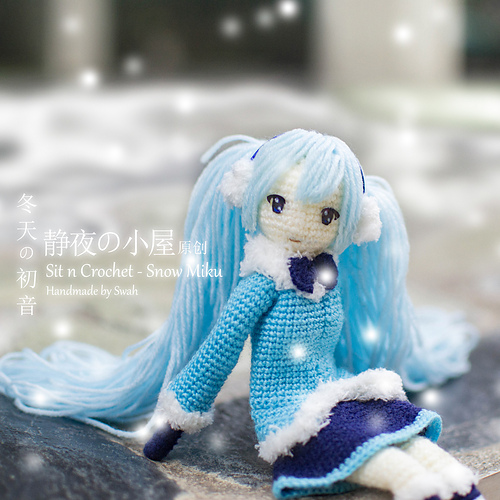 Ravelry: Snow Miku Hatsune pattern by Swah Ng