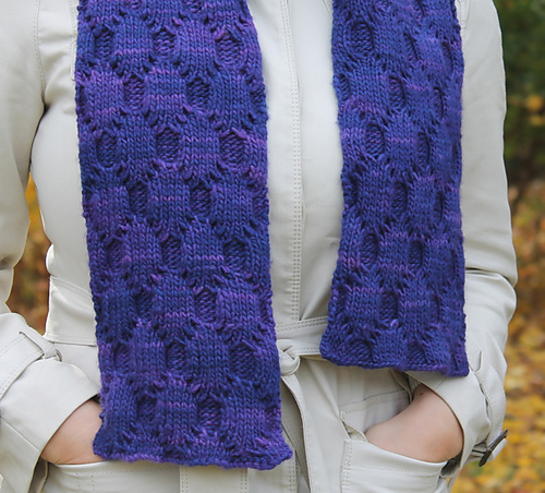 Ravelry: Texture Times Two Scarf pattern by Triona Murphy